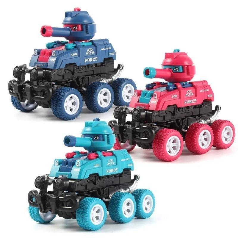 Toy Tanks Boys Friction Cars Wheels Toy Inertia Tank Tank Road Vehicle ...