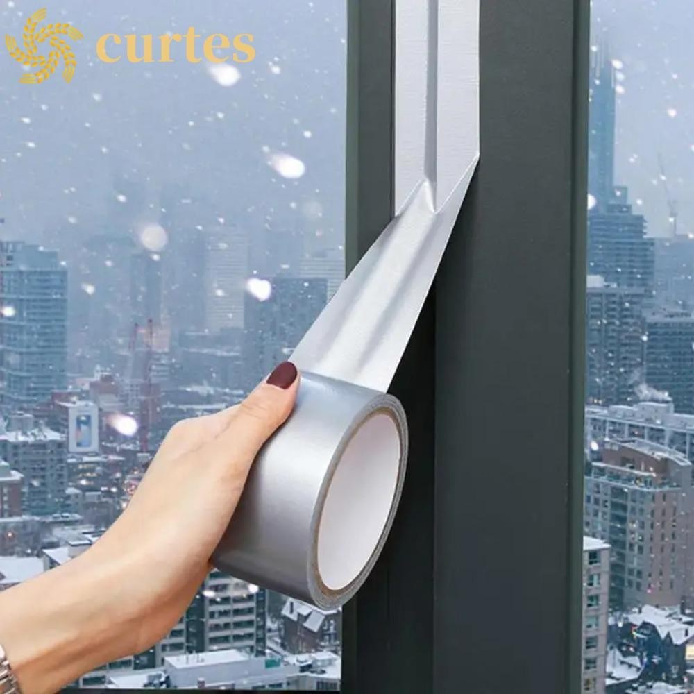 CURTES Window Sealing Tape, Weatherproof Plastic Windproof Window ...