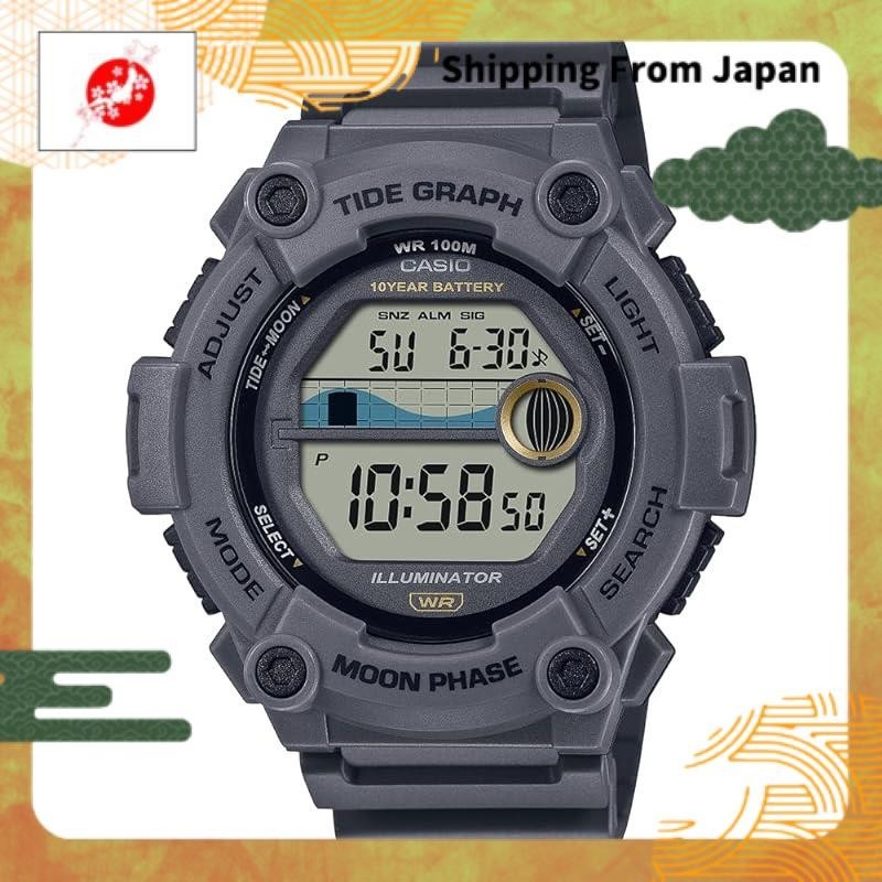 (From Japan)[Casio] CASIO Digital Men's Watch with Tide Graph & Moon ...