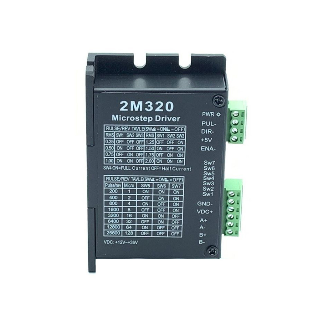2M320 42 Step Motor Driver 20 28 35 39 57 Step Motor Drive Board 128 Subdivision DC12-36V Motor ...