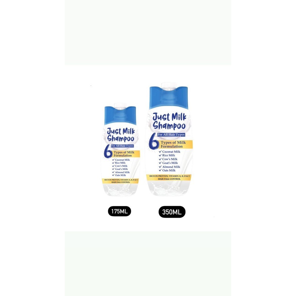 JUST MILK SHAMPOO 175ML | 350ML (EXP:03/2025) | Shopee Malaysia