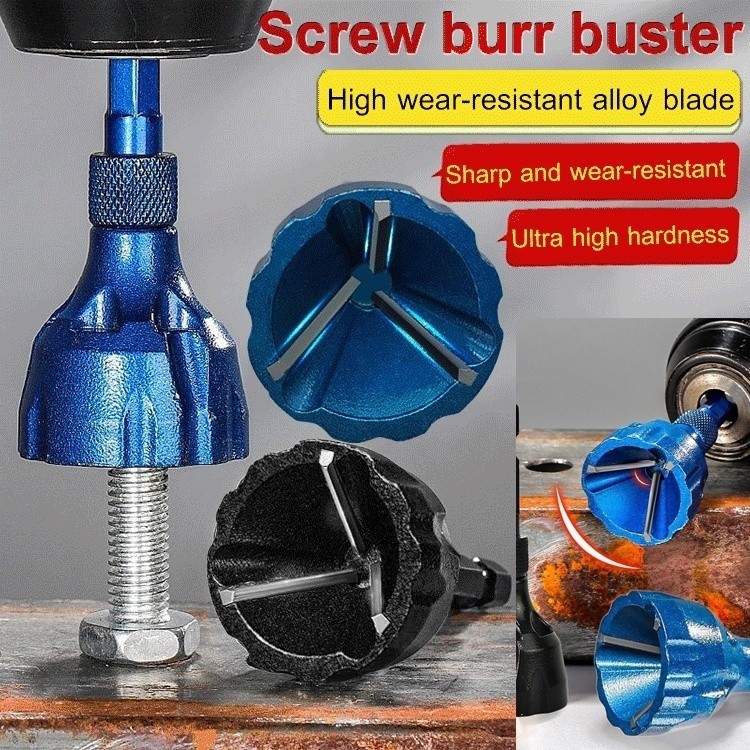 Deburring External Chamfering Device Three-Edge Chamfering Cutter Screw ...