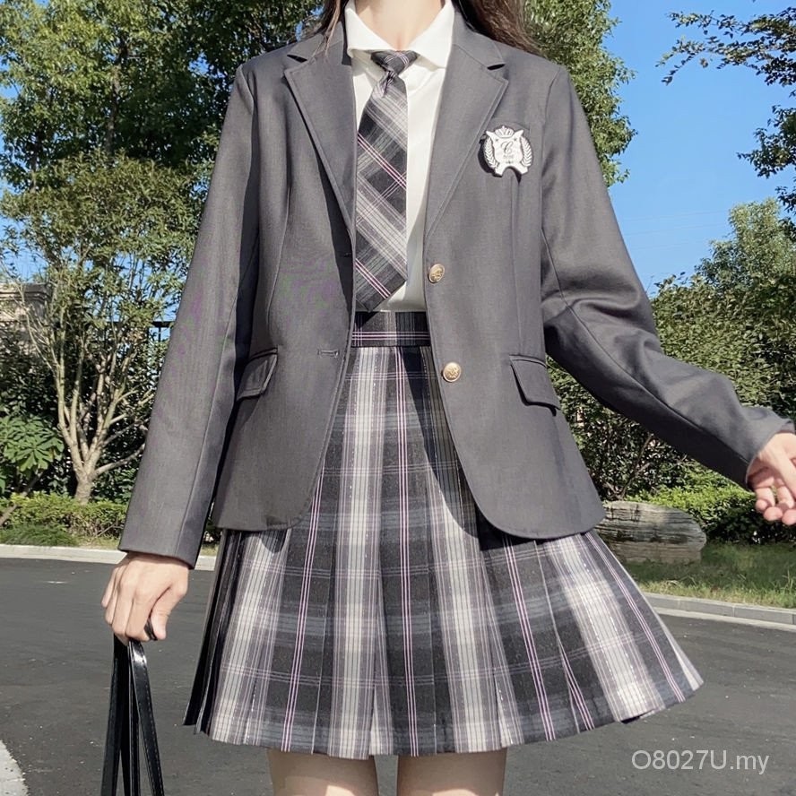 Vanilla Round JK Uniform Suit Genuine Suit Matching Original Checkered ...