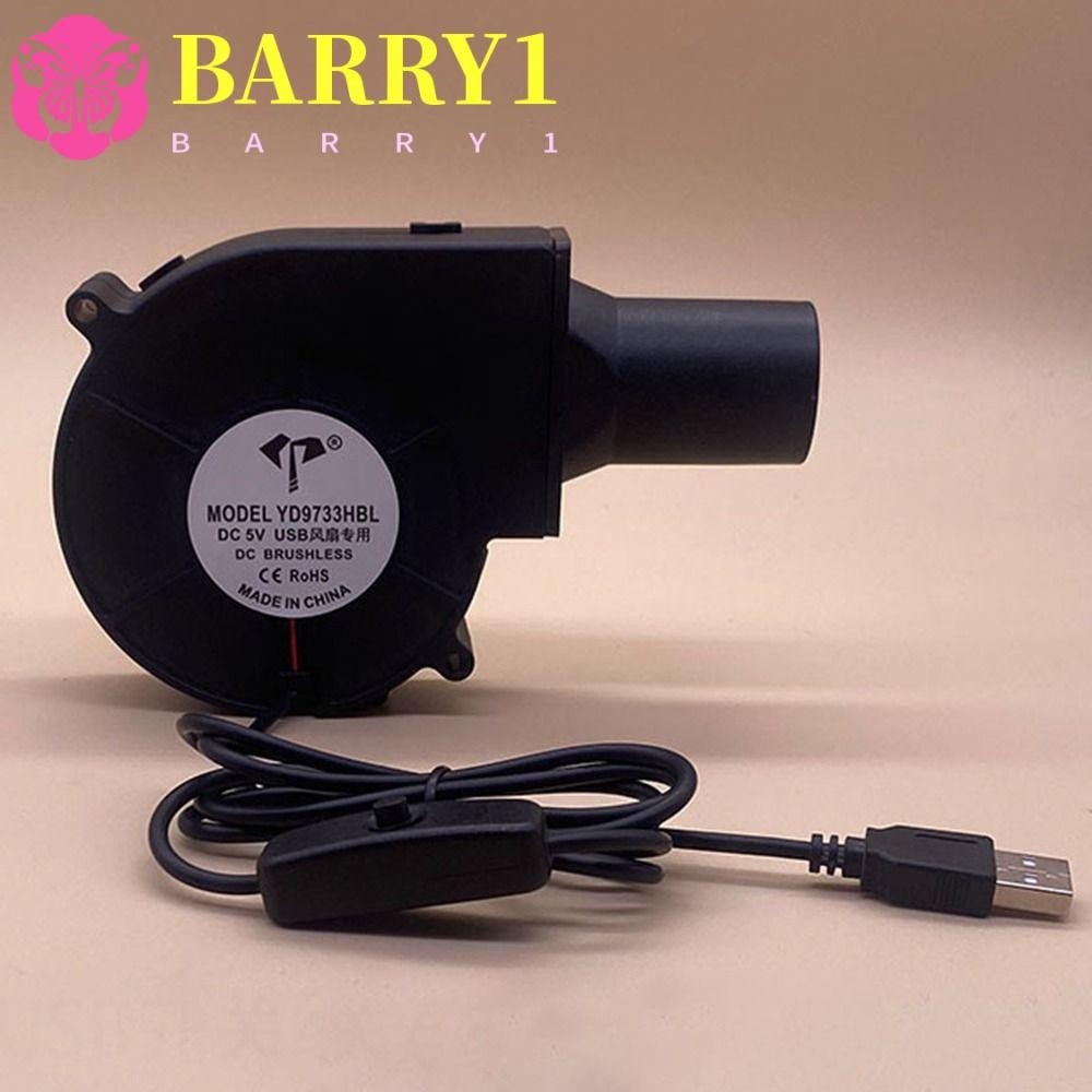 BARRY1 Air Turbo Blower, 5V USB Blower Fan, BBQ Accessories Portable ...