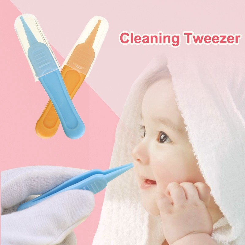 Baby Ear & Nose Tweezers / Baby Safe Cleaning Tweezers / Nose ...