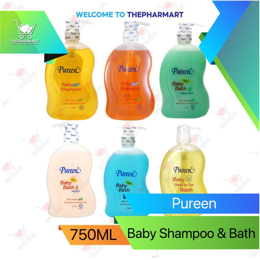 Pureen Baby Head To Toe Wash Pureen baby Bath Pureen Baby Shampoo ...