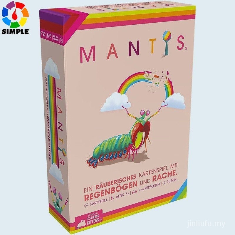 Exploding Kittens Mantis Matching Card Game LEPZ | Shopee Malaysia