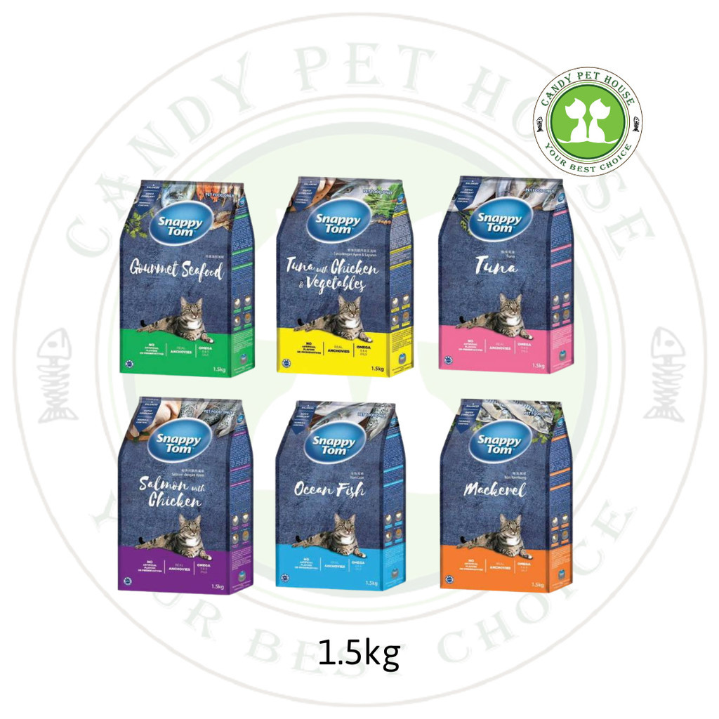Snappy Tom Cat Food 1.5kg | Shopee Malaysia