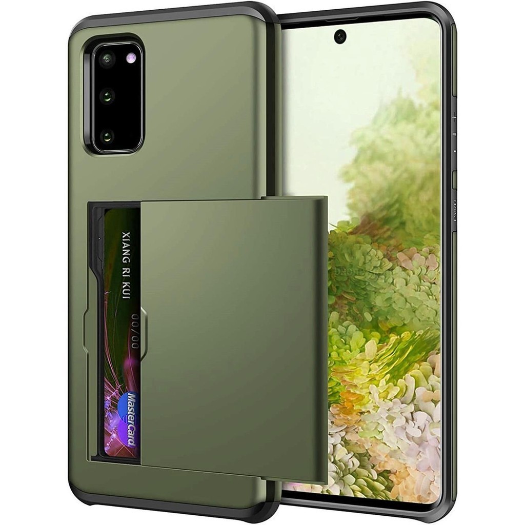 For Samsung Galaxy S20 Plus S20FE with Card Holder Heavy Duty ...