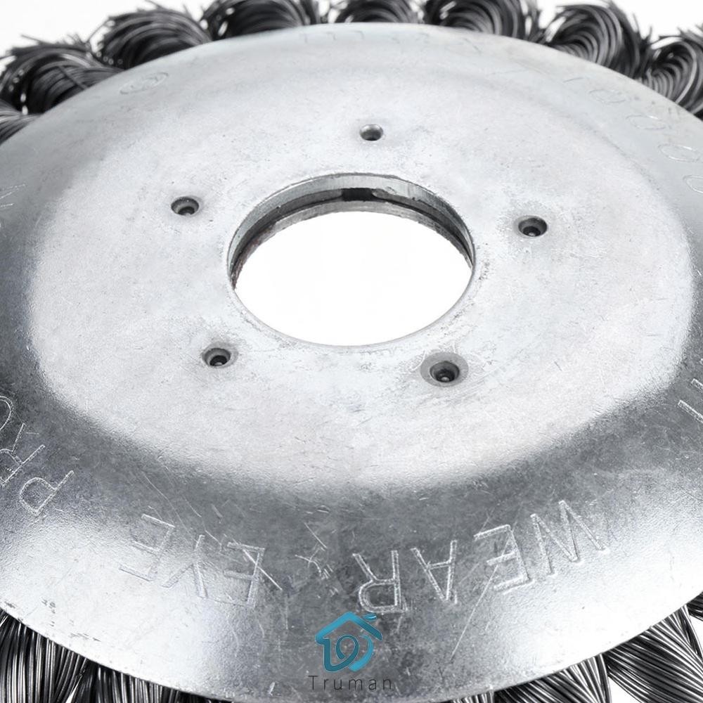 Practical 8/6 Inch Steel Wire Wheel Grass Cutter Steel Wire Rust ...