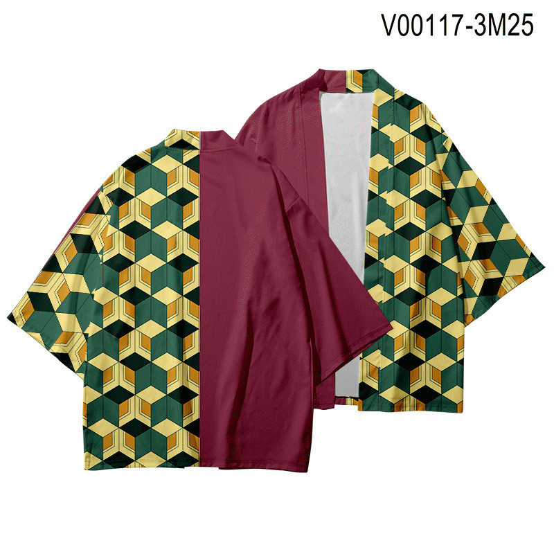 Anime Tokyo Kimonos Cardigan Japanese Samurai Cosplay Costume Haori ...