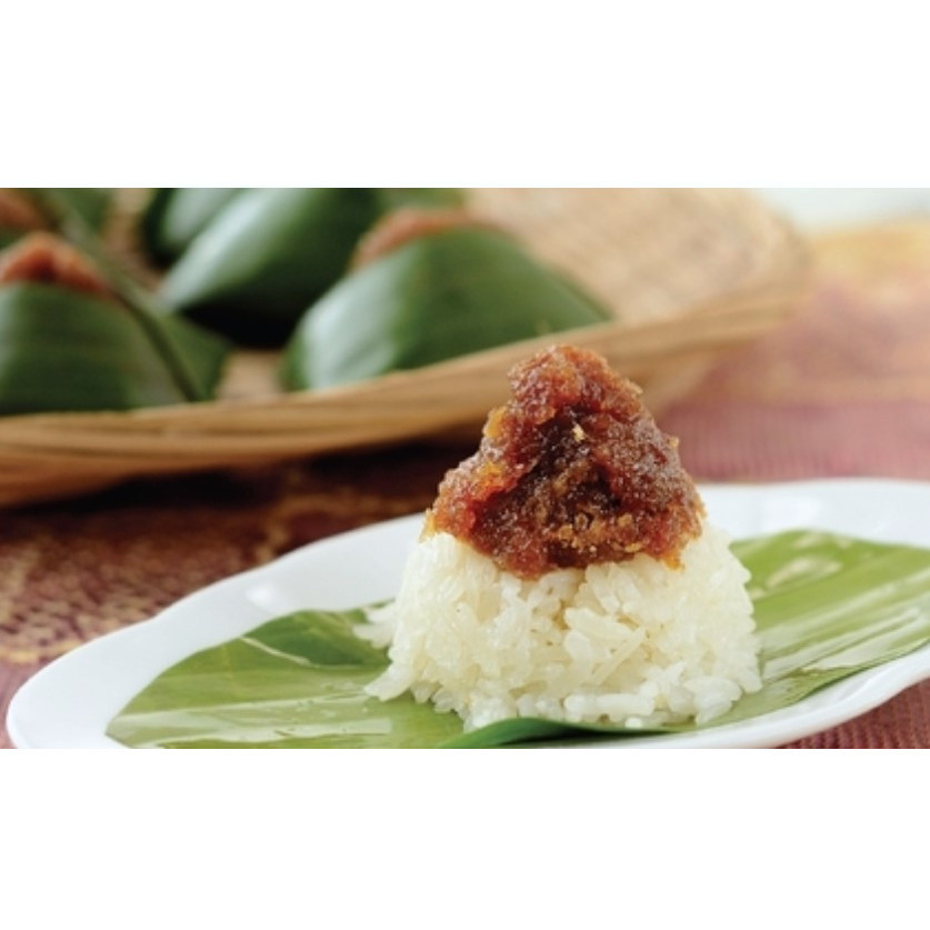 Klang Food Centre Pulut Inti 巴生小食馆椰糖椰丝糯米饭 2 pieces 片 / pack 包 | Shopee ...