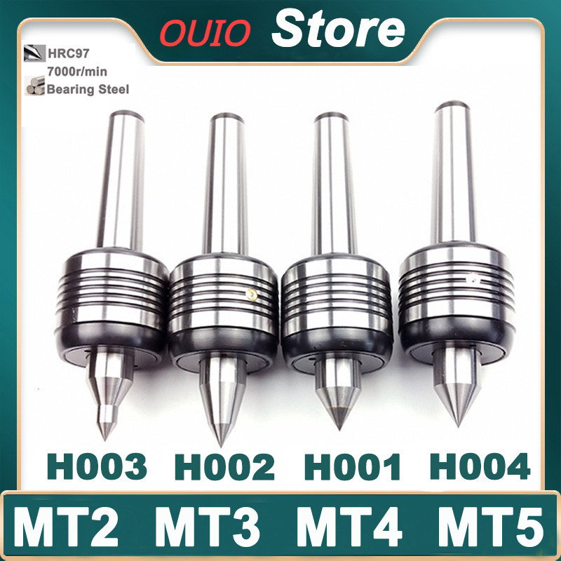 OUIO MT2 MT3 MT4 MT5 Morse Top Center CNC Lathe Rotary Center Standard ...