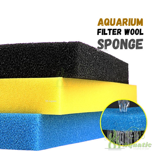 Aquarium Top Filter Sponge Bundle Bio Mat Solids Filtration Sponge ...