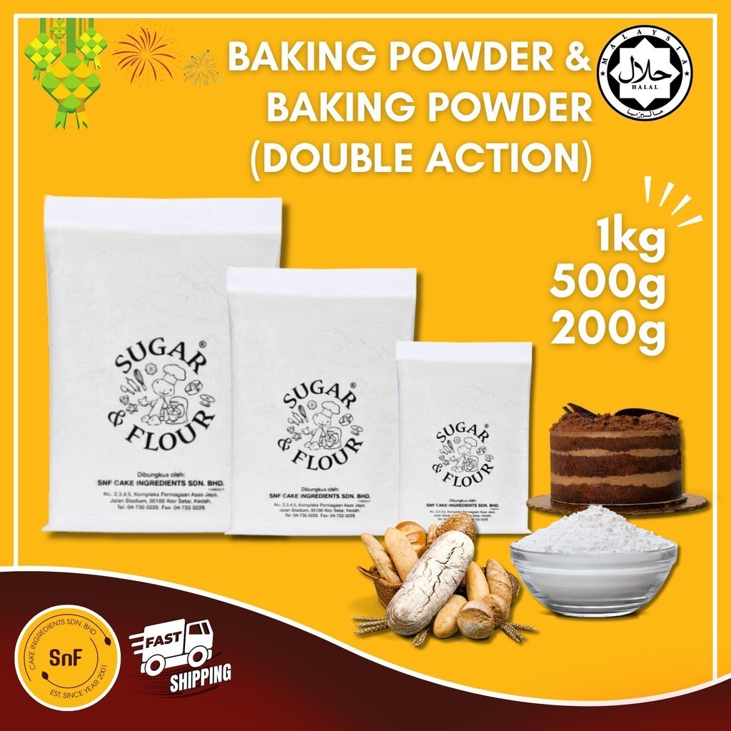 Baking Powder / Baking Powder (Double Action) 200g / 500g / 1kg ...