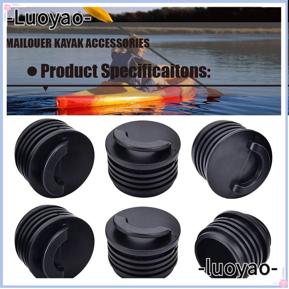 LUOYAO1 4pcs Scupper Stopper Kayak Marine Boat Rafting Parts Rubber ...