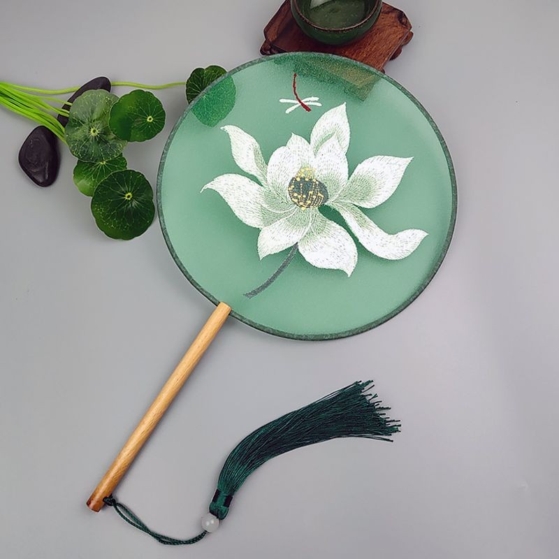 Tuan Fan Ancient Style Classical Palace Fan Chinese Fan Machine ...