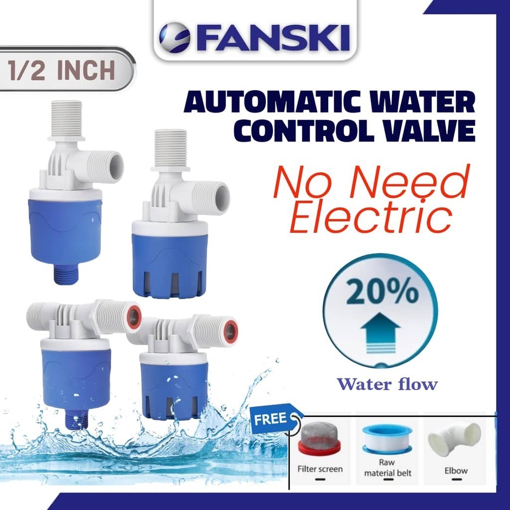 1/2Inch Automatic Water Level Shut Off Control Valve No Need ...