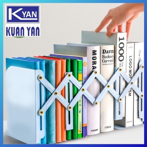 Book Stand Expandable Stainless Steel Bookend Book Holder / Book Steel ...