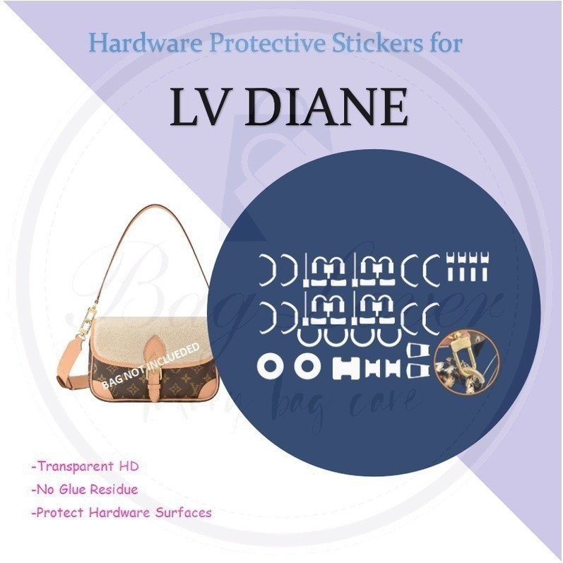 Bag Lover | Hardware Protection Sticker For Diane Bag Transparent ...