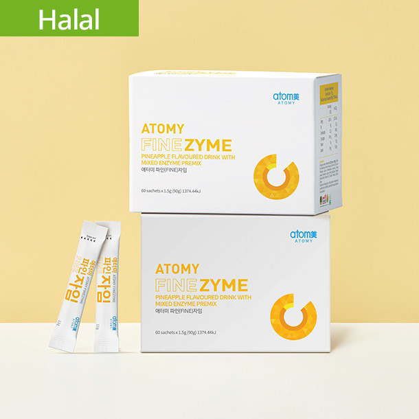 READY STOCK Atomy Finezyme Pineapple Flavoured Drink with Mixed Enzyme ...