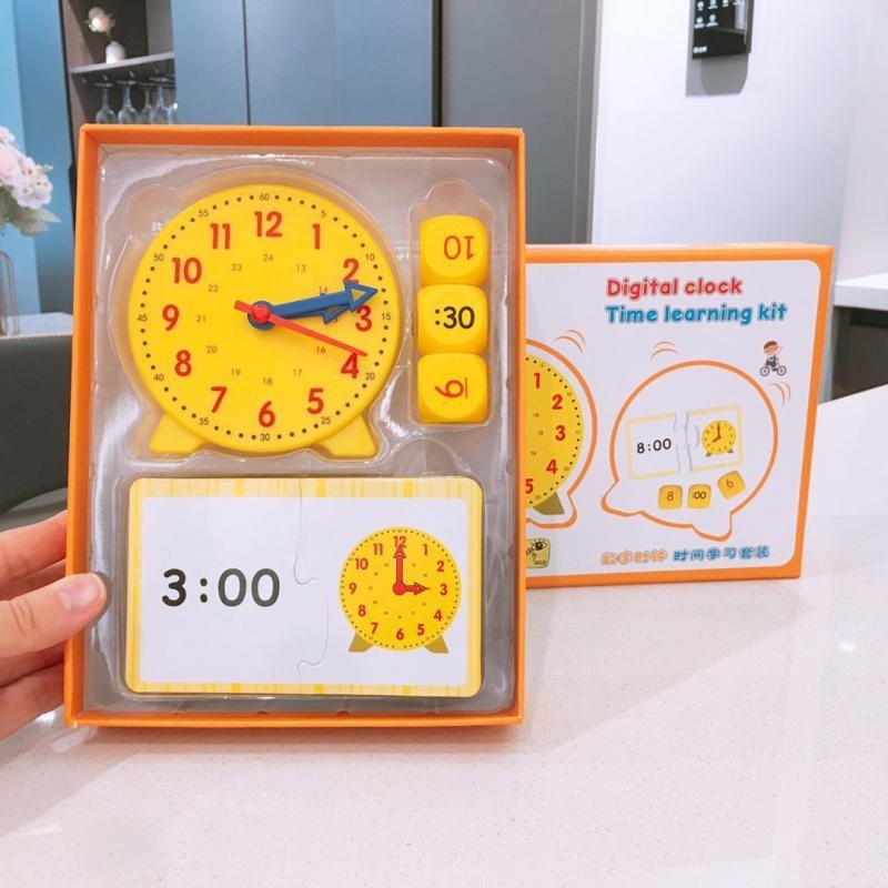 Digital Clock Teaching Aids for Primary School Students in First and ...