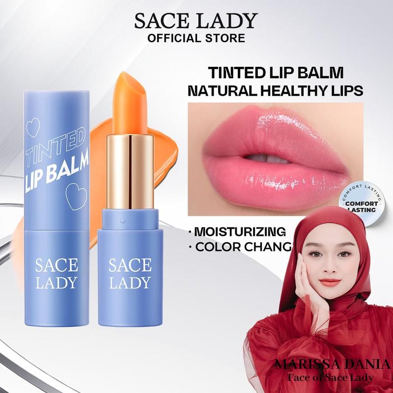 [COD] SACE LADY Tinted Lip Balm 3.5g Discoloration Color Lip ...