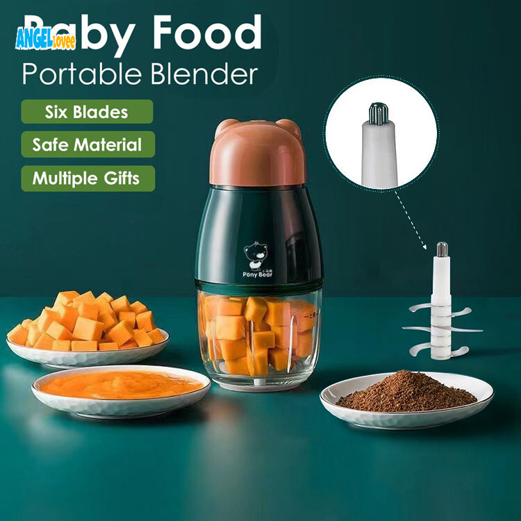 Baby Hand Mixer Blender Meat Chopper Food Processor Electric Garlic ...