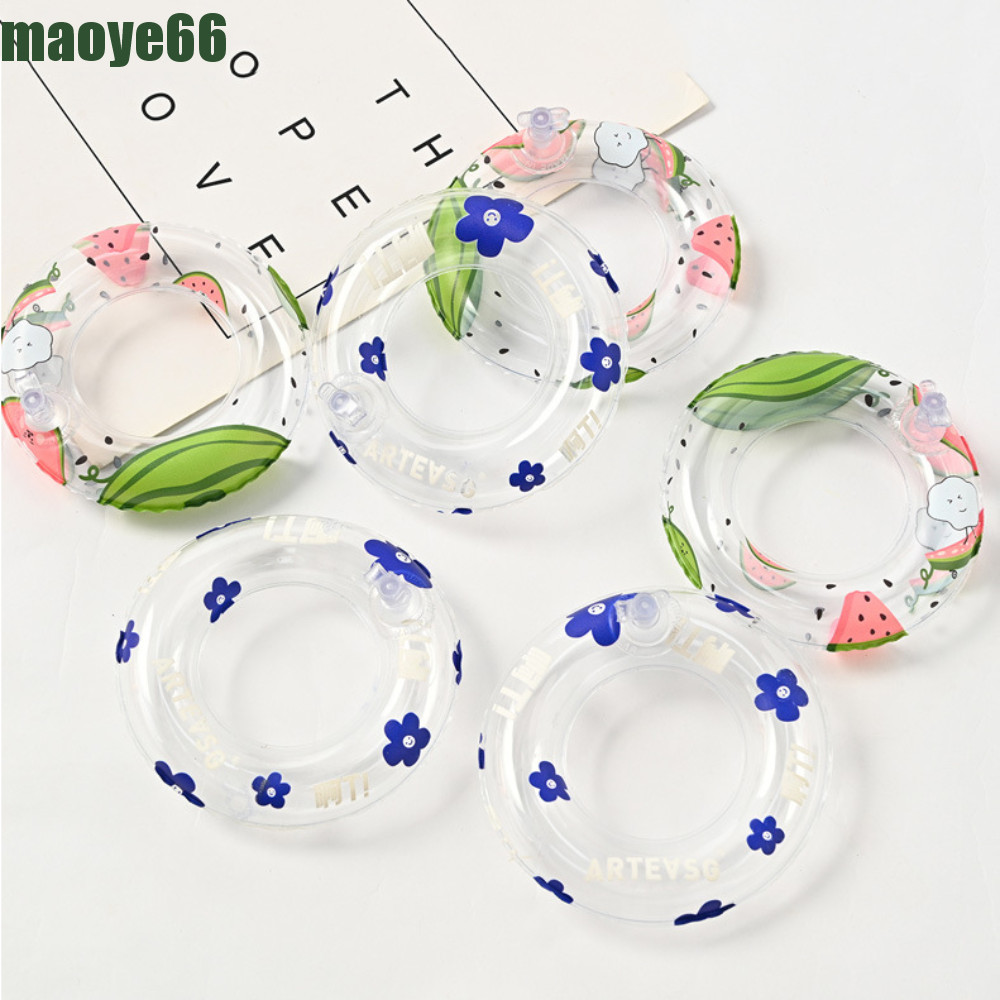 MAOYE Labubu Doll Swimming Buoy Ring, Bathing Float Lifebelt Cartoon ...