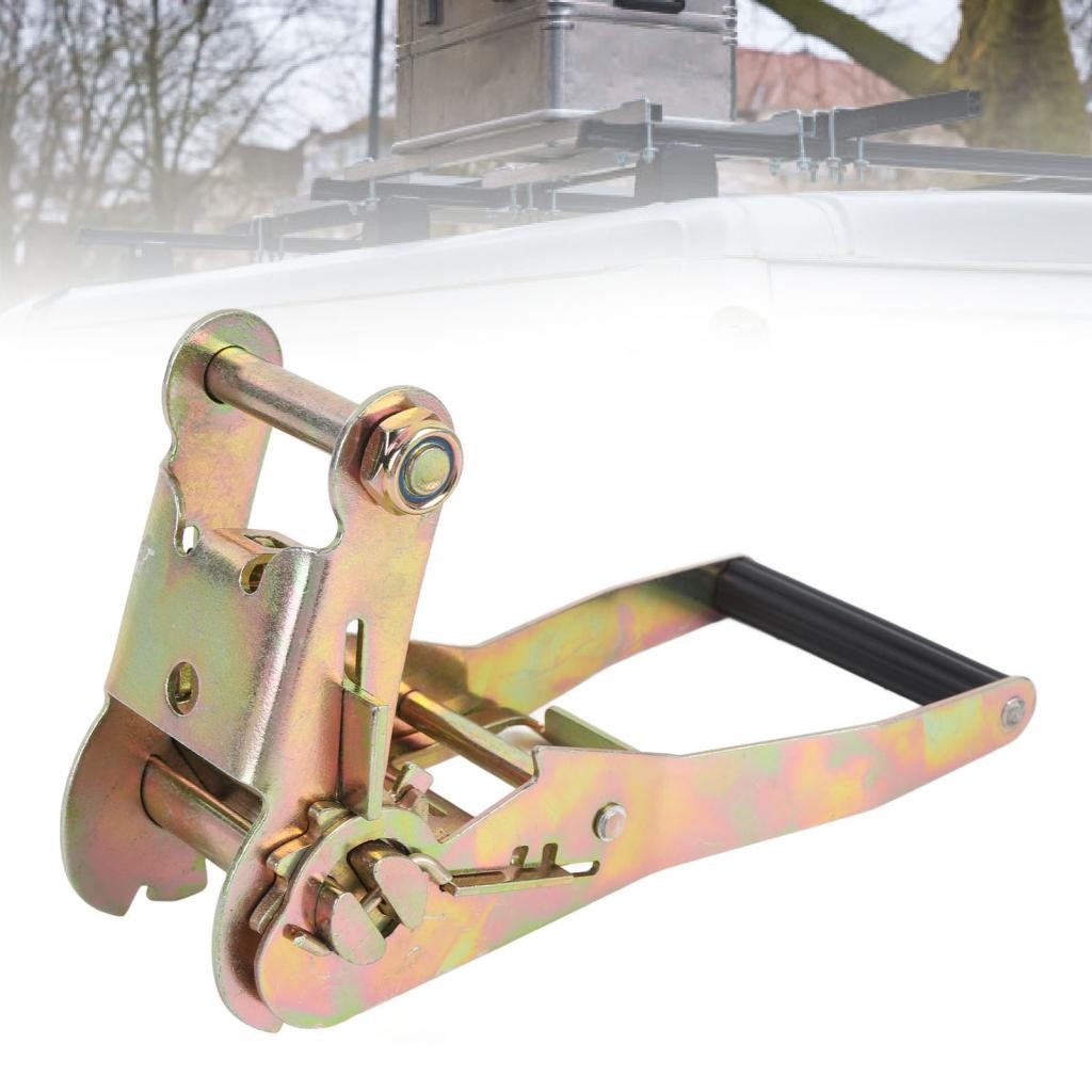 Rrianfo 2500KG Ratchet Tensioner Carbon Steel Tie Down Buckle Heavy ...