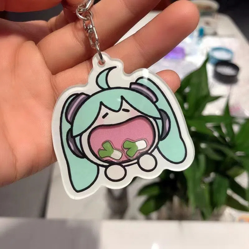 Hatsune Miku Hatsune Miku Cute Key Chain Anime Goods for Anime Fans ...