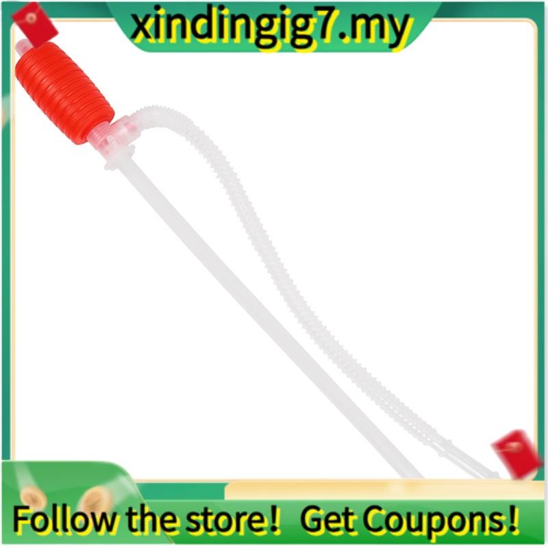 【IN STOCK】Manual Hand Siphon Syphon Oil Water Petrol crude oil Fuel ...