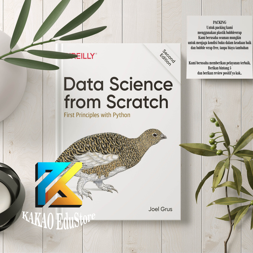Data science from Scratch First Principles with Python, Second Edition - Joel Grus | Shopee Malaysia