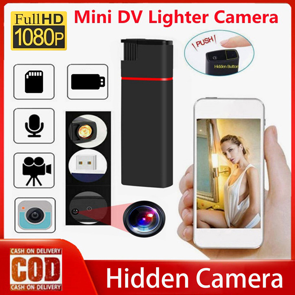 Lighter Camera Full HD 1080P Mini Camera DV Lighter Camera Nanny DVR ...