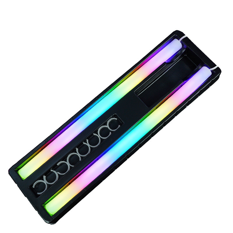 2pcs/set Hose Pipe Aura Sync Water Cooled Tubes 5V 3PIN ARGB PC Case ...