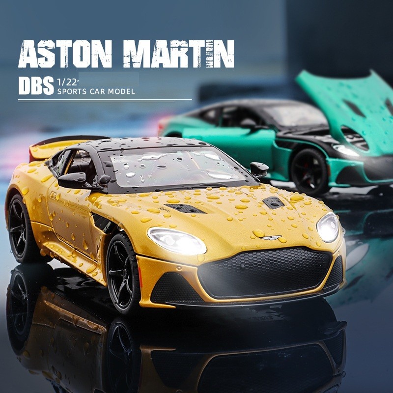 Sport Car Edition! 1:22 Diecast Aston Martin DBS Model Car Alloy ...