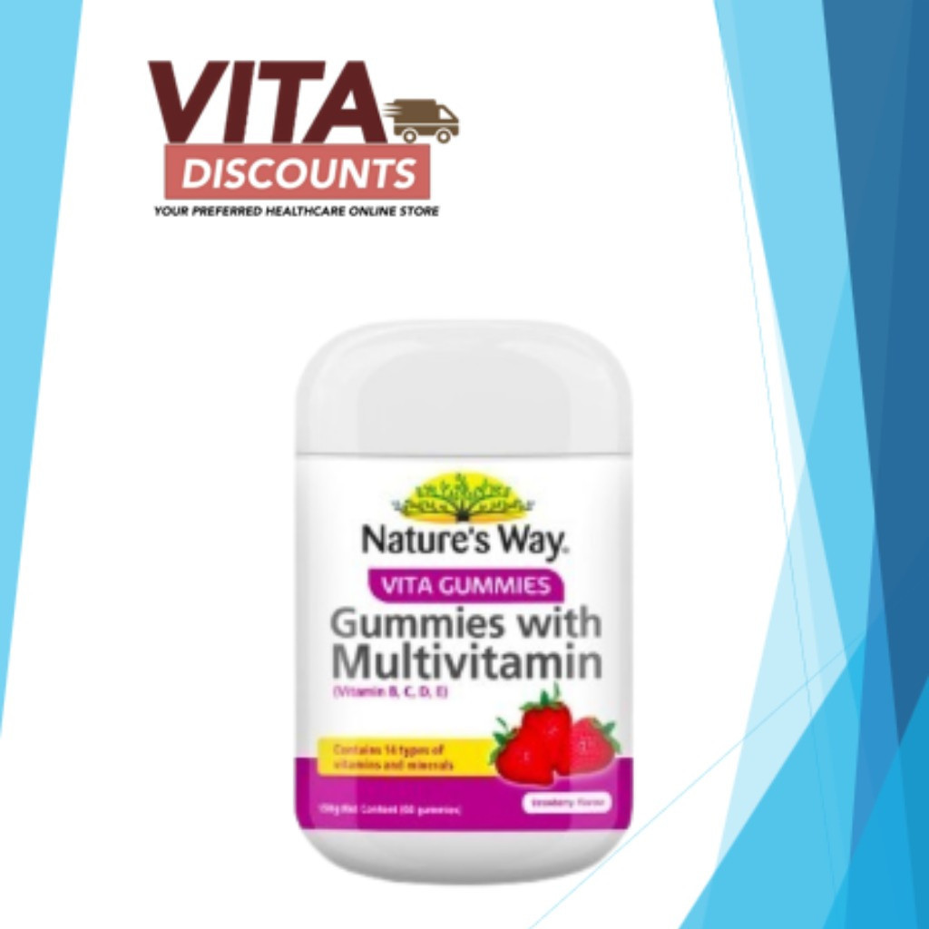 NATURE'S WAY VITA GUMMIES GUMMIES WITH MULTIVITAMIN 60S | Shopee Malaysia