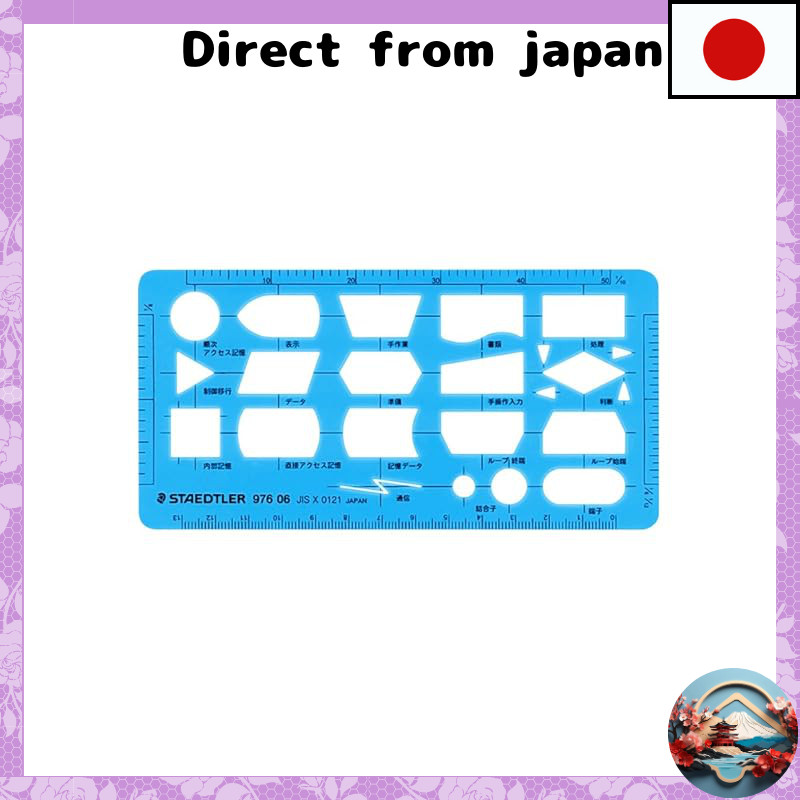 STAEDTLER Template Ruler Collection - Various Designs in 1 Sheet[Direct ...