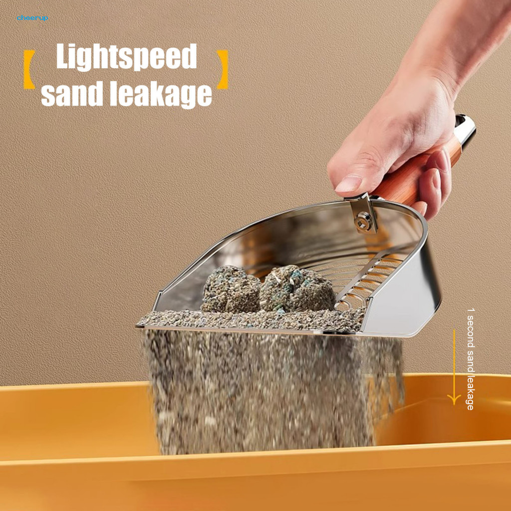 Spill-proof Cat Litter Shovel Cat Litter Scoop with Hidden Storage ...