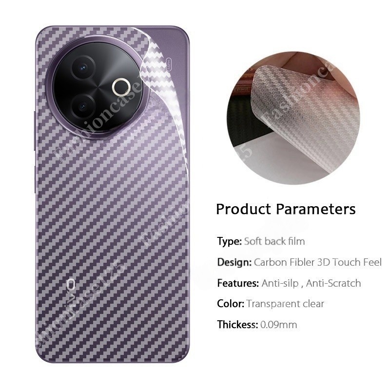 Vivo Y39 5G 2025 Back Carbon Fiber Film For Vivo Y39 5G VivoY39 Y 39 ...