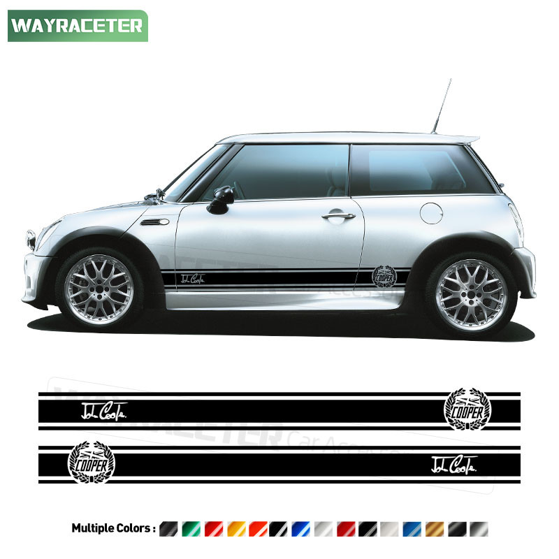 Door Side Stripes Sticker Edition Signature John Cooper Union Jack ...