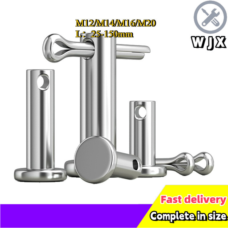 Clevis Pin T Head/Clevis Pins With Cotter Pin 304 Stainless Steel M12 ...