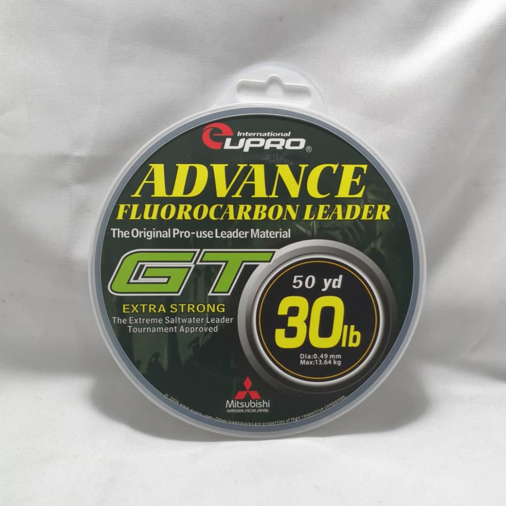 EUPRO ADVANCE GT FLUOROCARBON LEADER (50yd) | Shopee Malaysia
