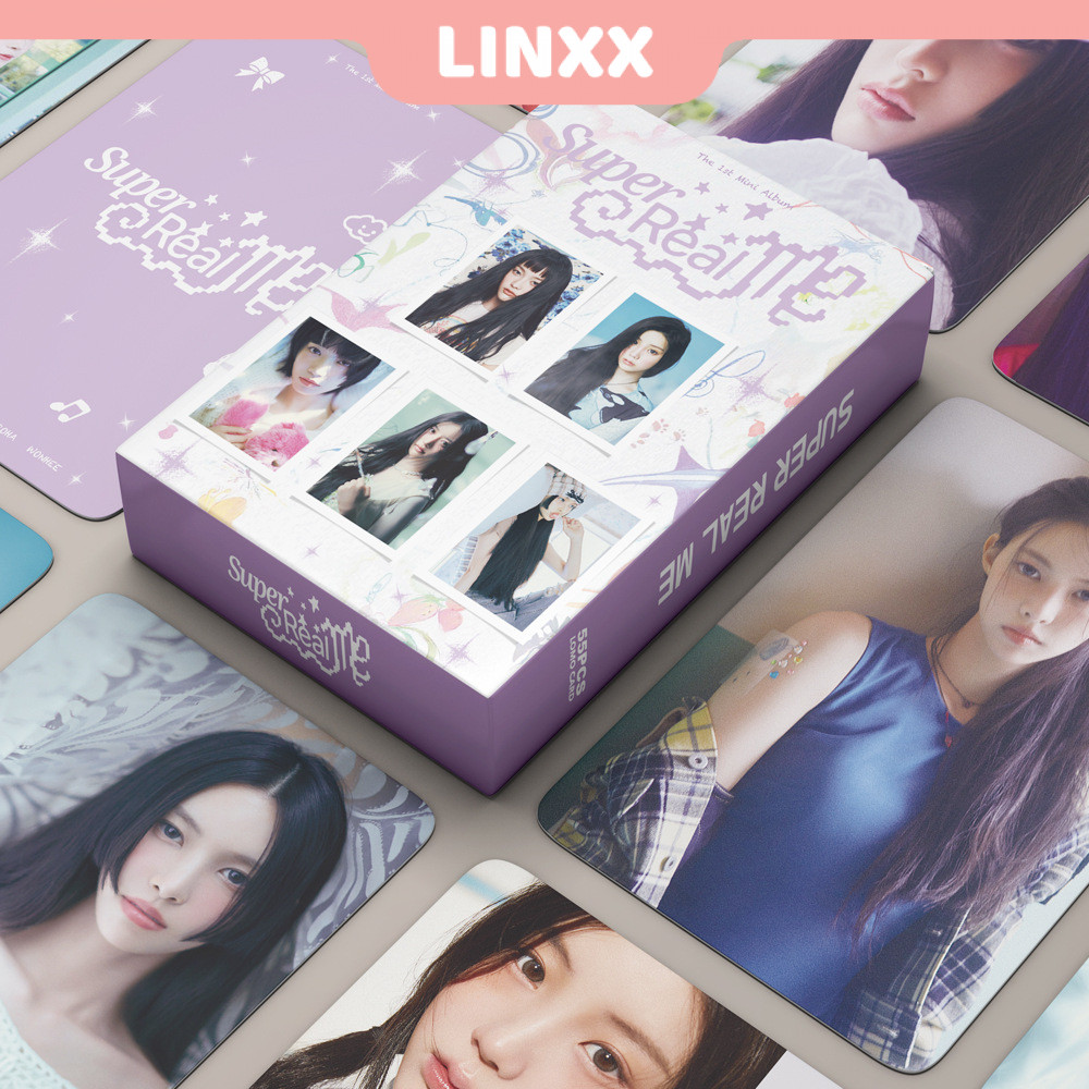 LINXX 55 Pcs ILLIT SUPER REAL ME Album Lomo Card Kpop Photocards ...