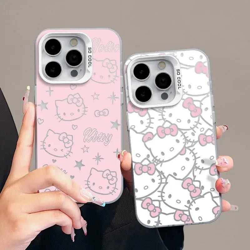 Cute Sanrio Hello Kitty Casing For Samsung Galaxy S24 Ultra S23 Plus ...