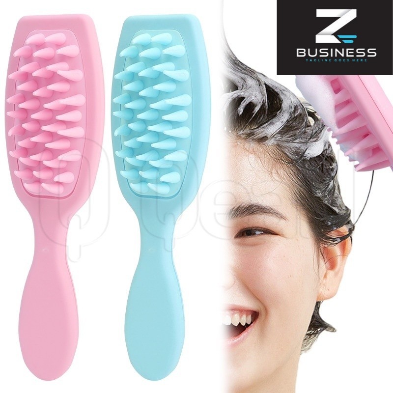 ZS Long Handle Shampoo And Massage Comb/ Special Scalp Itching ...