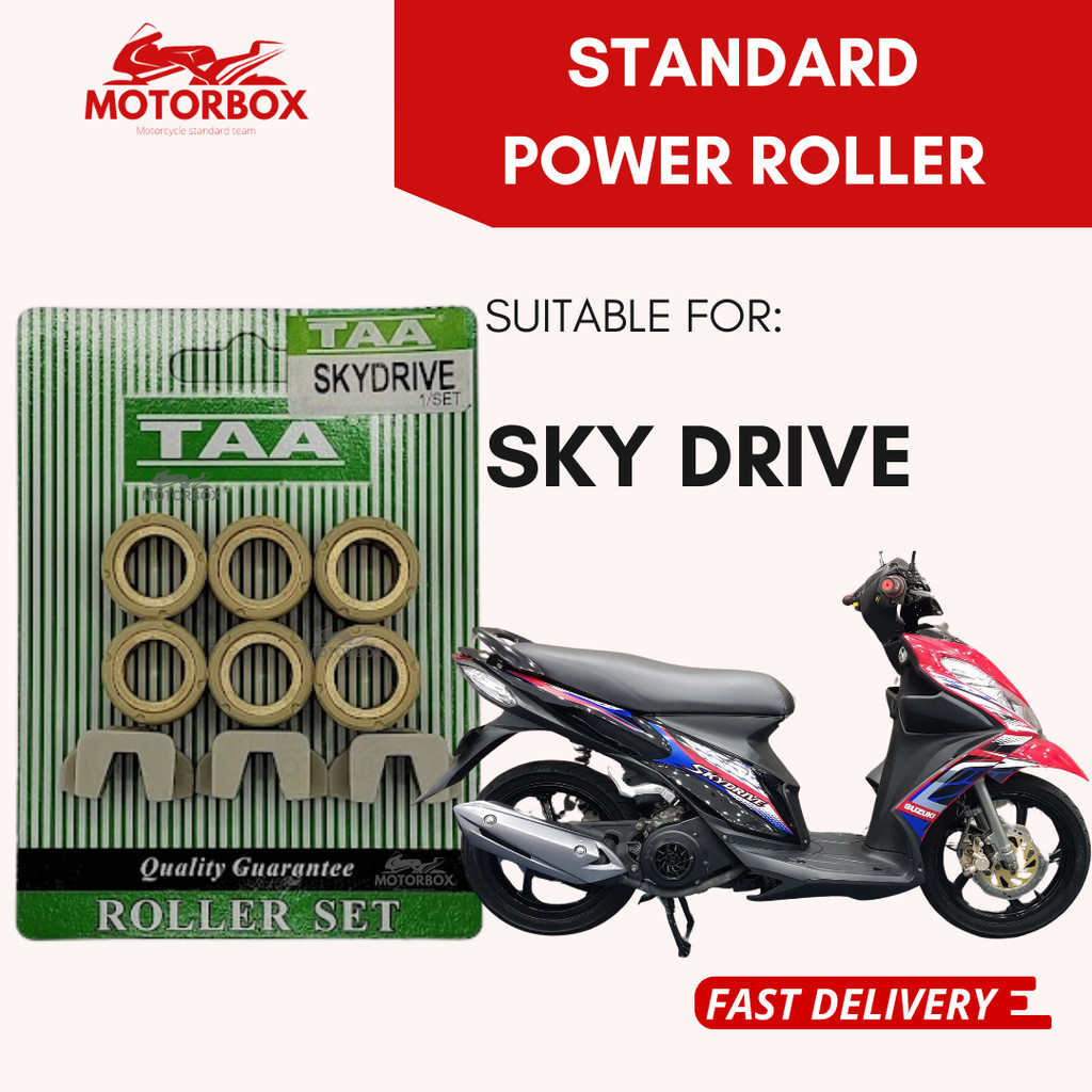 SUZUKI SKY DRIVE STANDARD PULLEY ROLLER - SKYDRIVE TIMING ROLLER CLUTCH ...