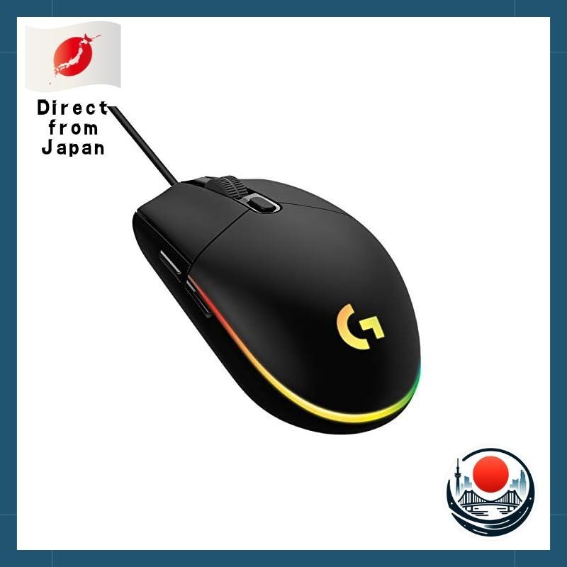 Logitech G Gaming Mouse G203 Wired USB Connection Mouse G203-BK ...