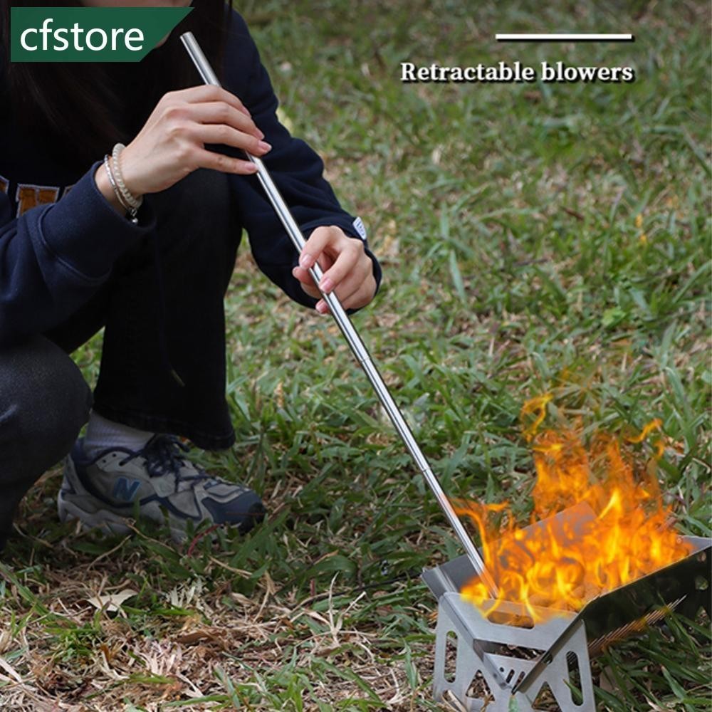 CFSTORE Mini Portable Camping Cooking Blowing Fire Stick Outdoor ...