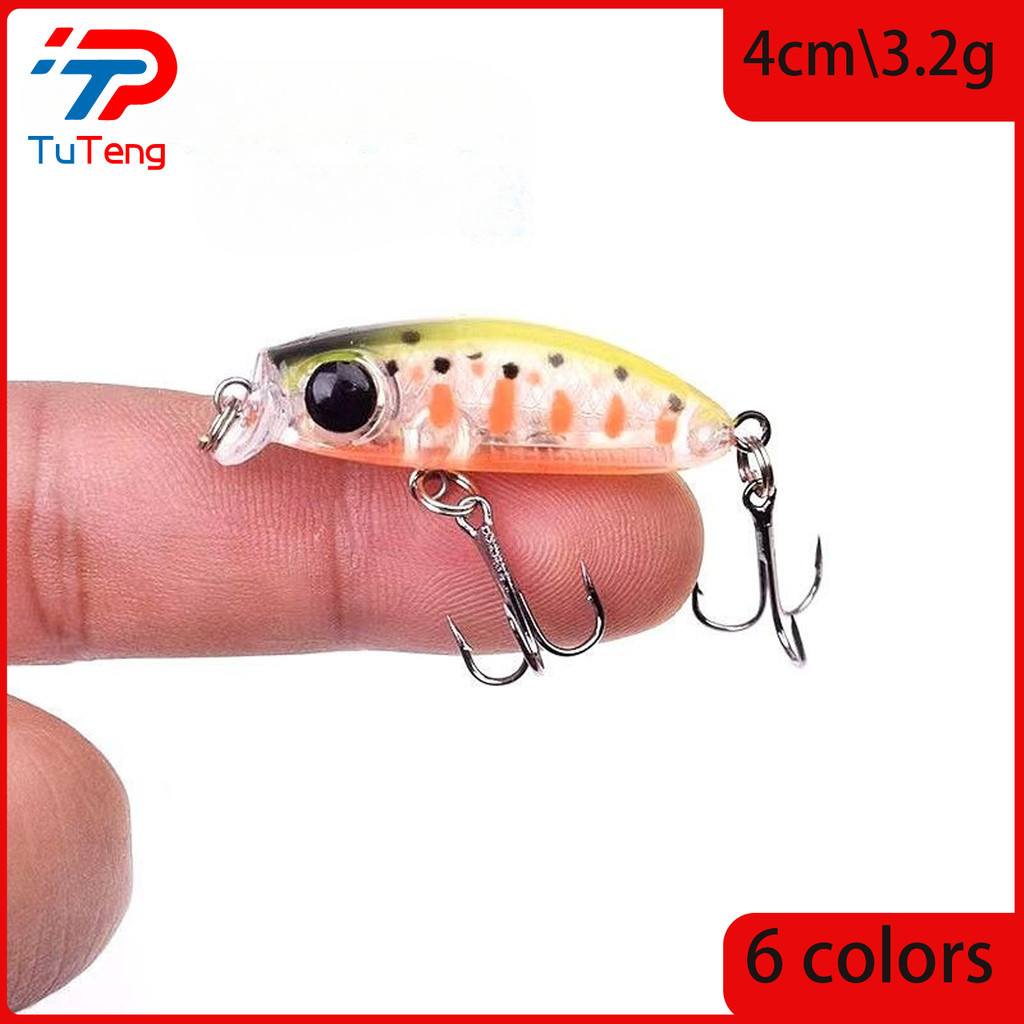 Micro-Object Slow-Sinking Small Mino Lure Lure 4cm 3.2G Fresh Water ...